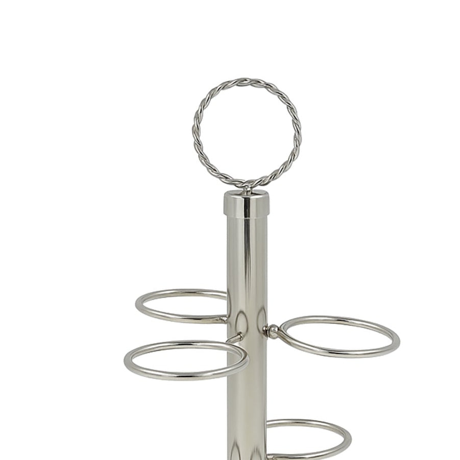 Cawa Cup Stand – Silver Finish – 34cm (H) – MT-97B – Siddiq Gifts