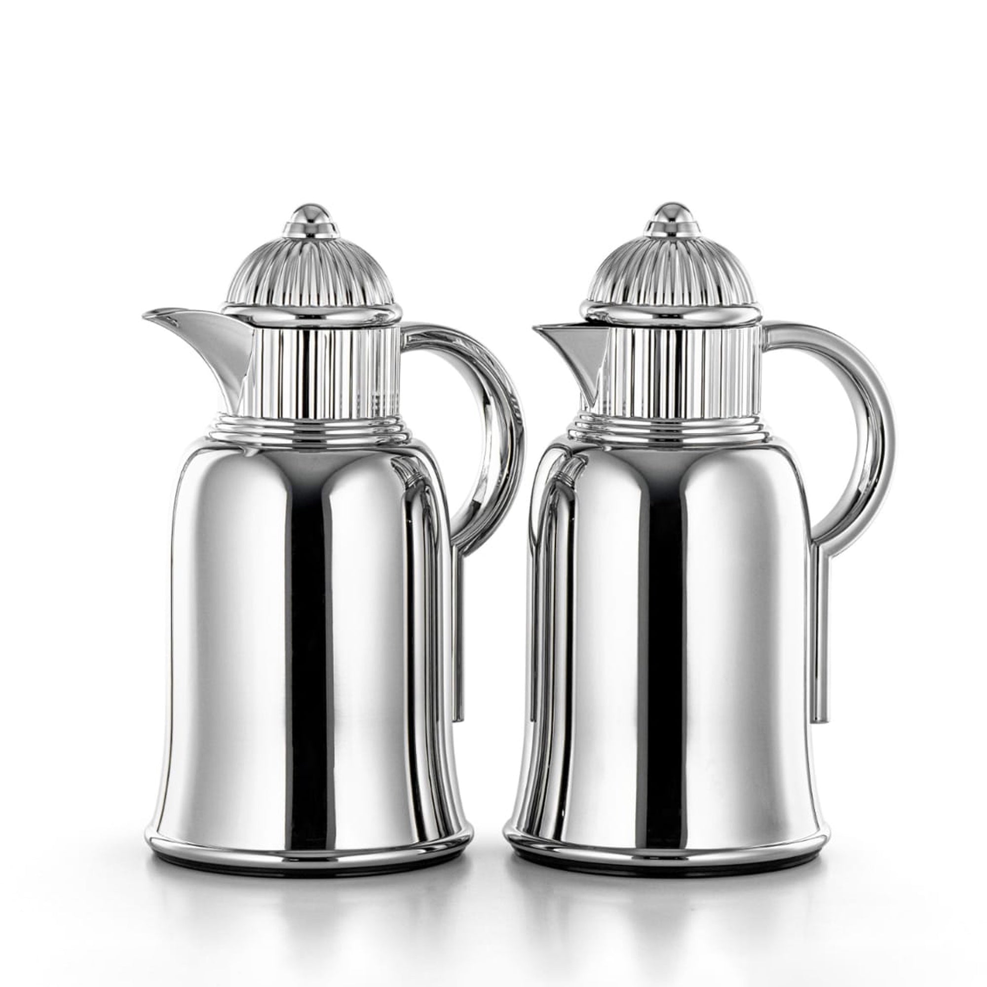 FG822AB-100ALLC Vacuum Flask Set – 2 Pieces 1L + 1L Silver Finish ...